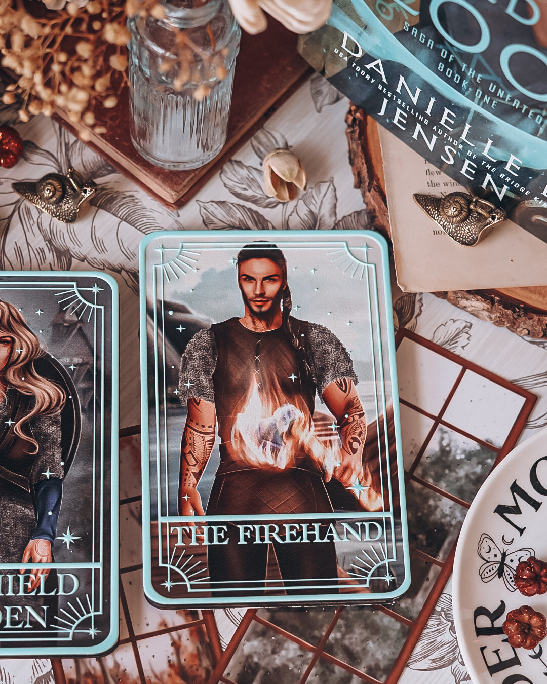 “The Firehand" Tarot Card Shelf Sign - Made with Permission Danielle L ...