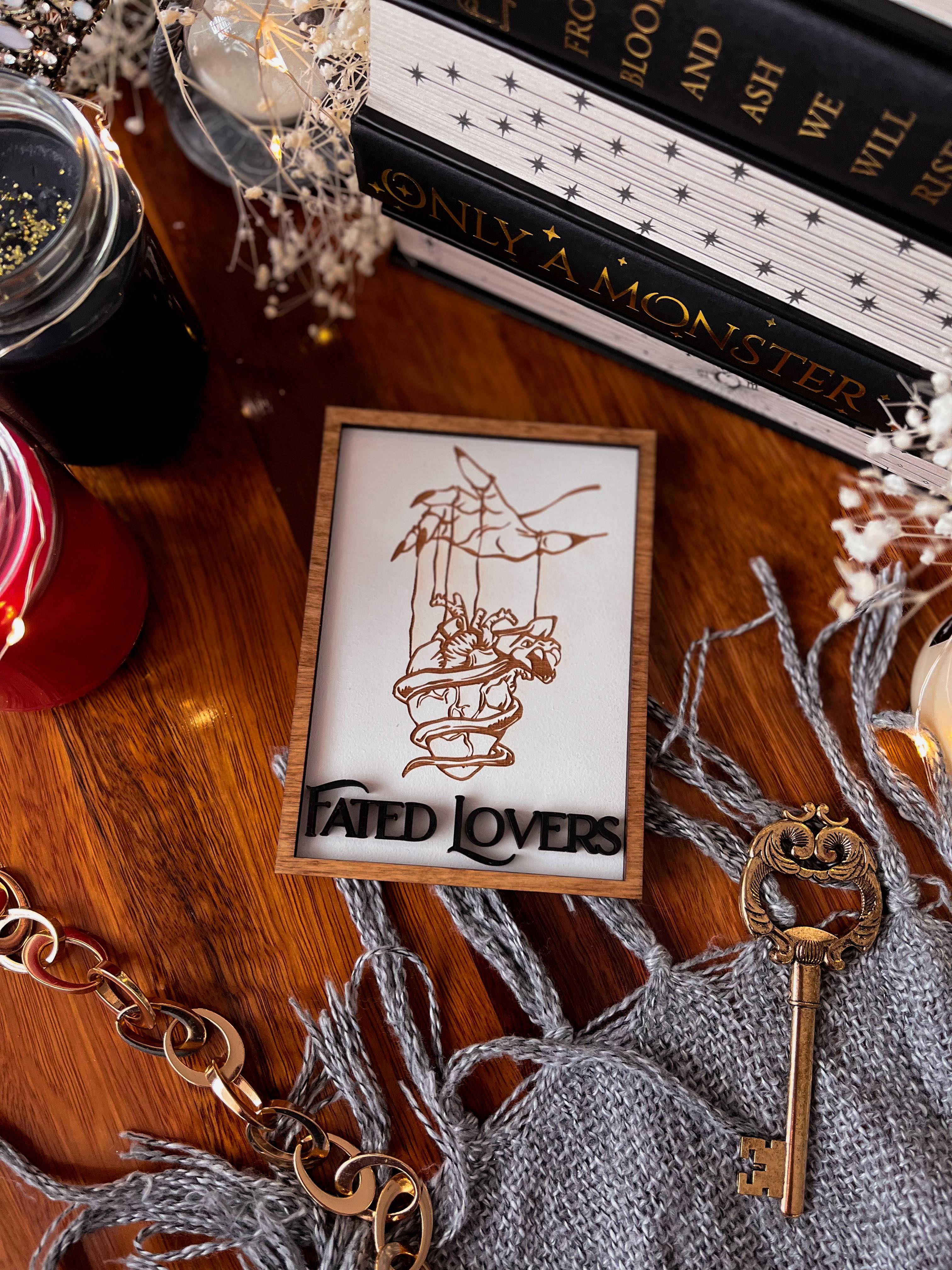 Fated Lovers Shelf Sign – firedrakeartistry