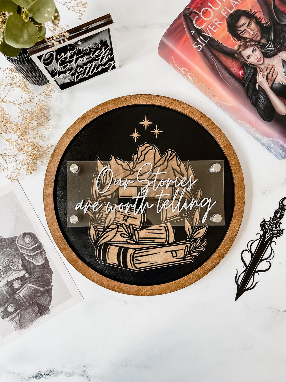 Valkyrie Wall Sign – firedrakeartistry